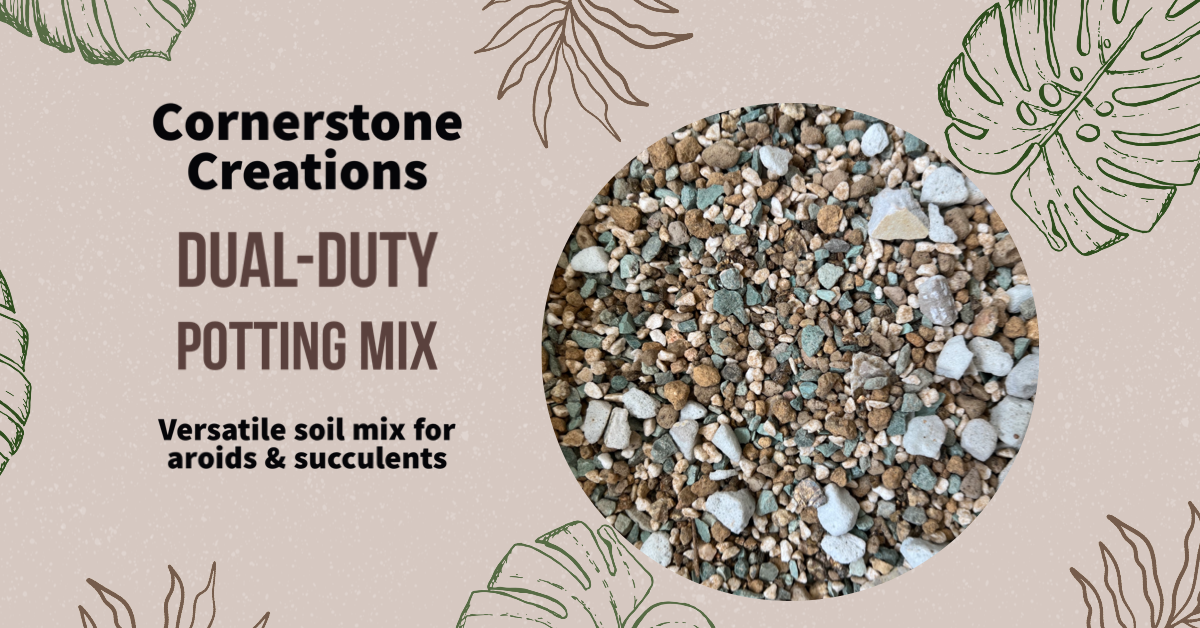 Dual-Duty Potting Mix | Inorganic Plant Potting Mix for Succulents ...