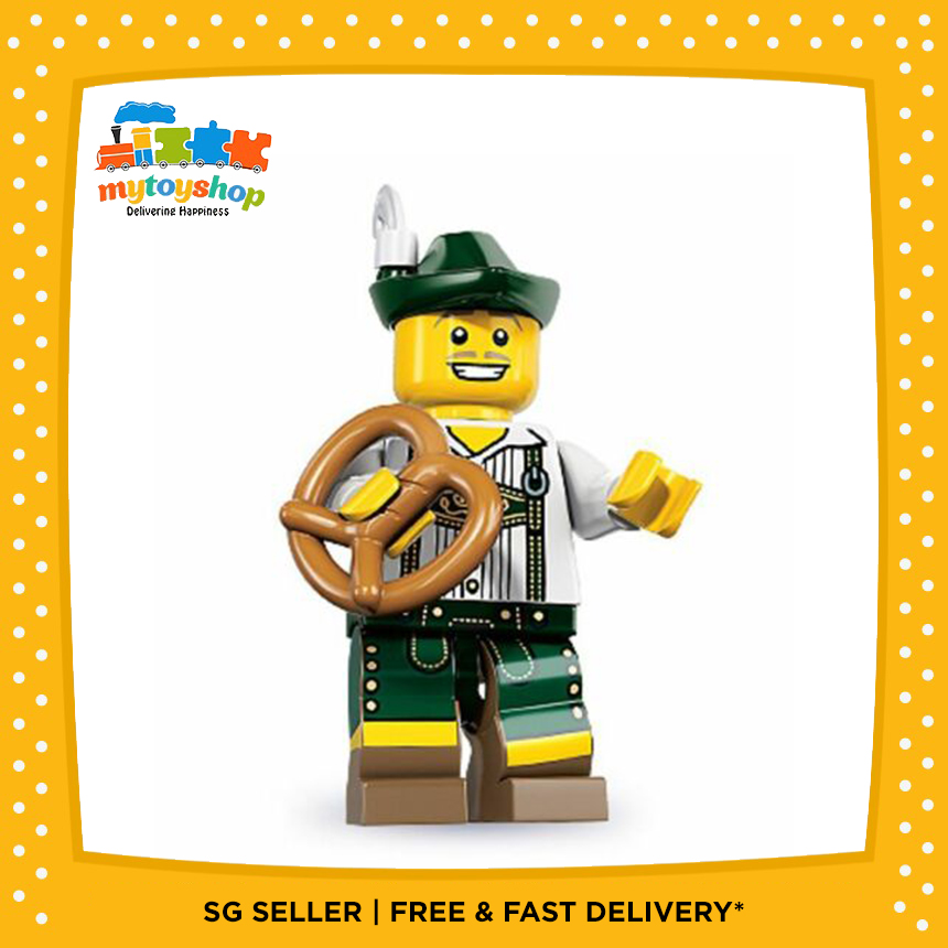 Lego 8833 Bavarian Pretzel Boy Minifigure | Lazada Singapore