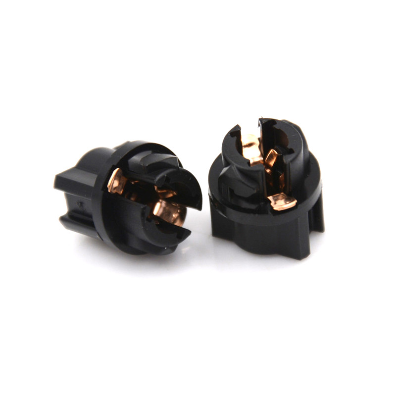 10Pcs T5 Socket Twist Lock Instrument Panel Cluster Plug Dash Light ...