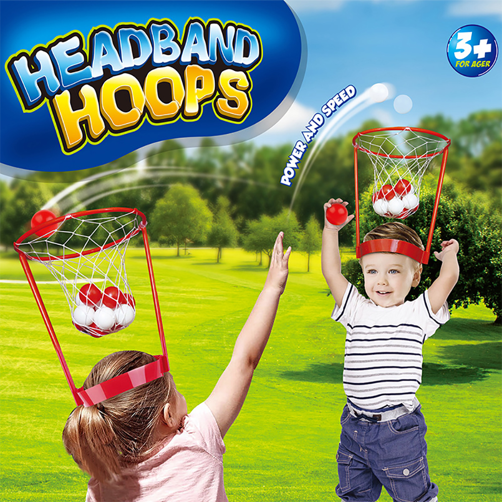 SF 2 Pack Head Hoop Basketball Party Game For Kids And Adults Carnival ...