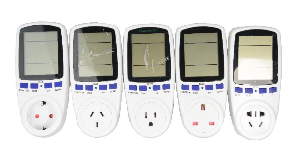 【Unlimited reLurchase】EU UK AC Power Meters 230v EU Plug Digital ...