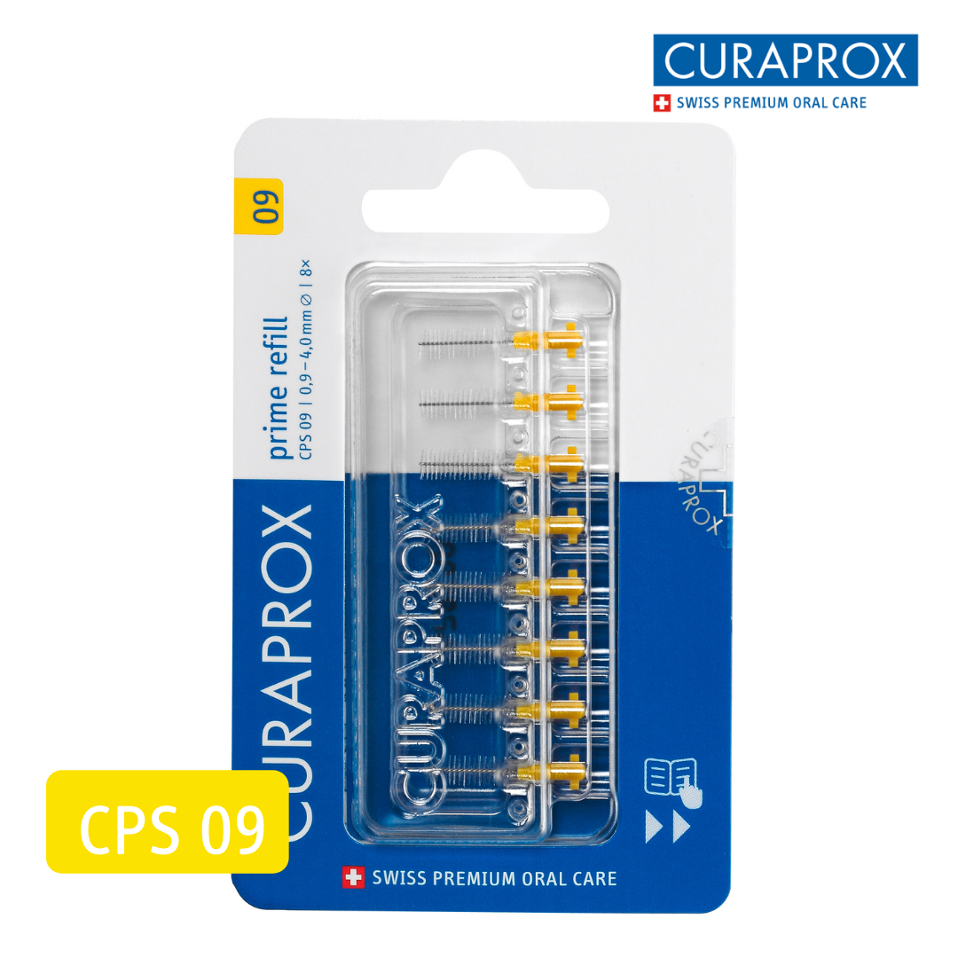 Prime Refill 8pcs Interdental Brush Prime Refill 8pcs Curaprox, 5 sizes ...