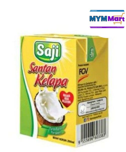 Saji Coconut Milk 200ml | Lazada