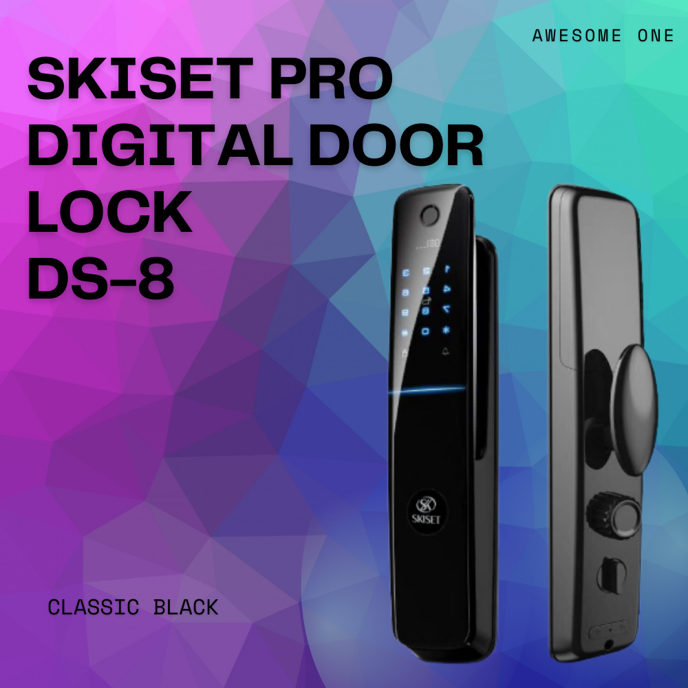 SKISET PRO DIGITAL DOOR LOCK DS-8 | PRE-ORDER | Lazada