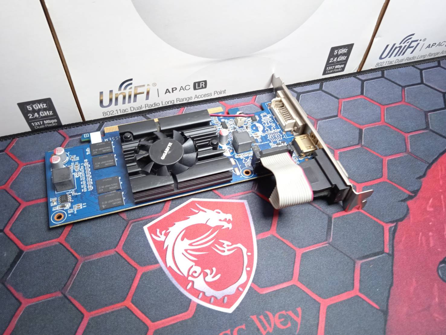 การ์ดจอ GIGABYTE Nvidia GeForce GT210 1GB DDR3 64Bit สวยๆพร้อมใช้ ใช้ ...