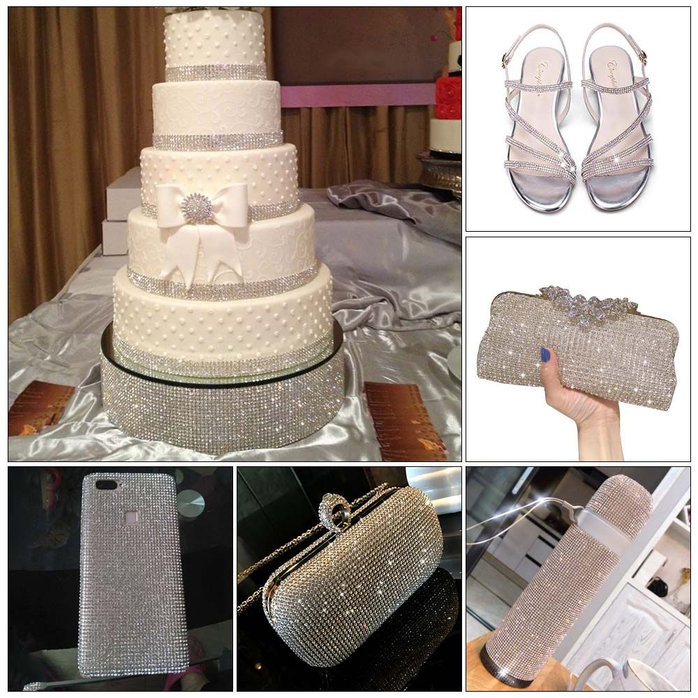 BIUAN หลากสี กาวในตัว กลิตเตอร์ DIY ตกแต่งของขวัญ สติ๊กเกอร์แต่งรถ ...