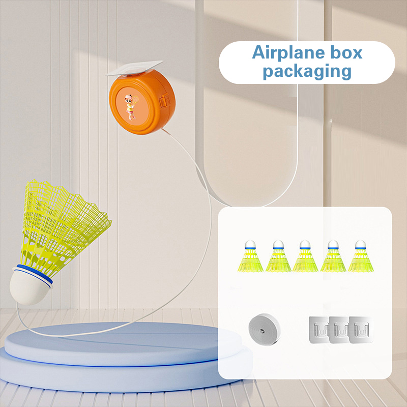 Self Study Trainer Single Badminton Indoor Outdoor Alone Trainer Single ...