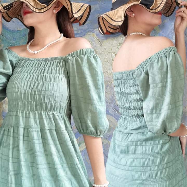 MADY SMACKED MAXI DRESS | Lazada PH