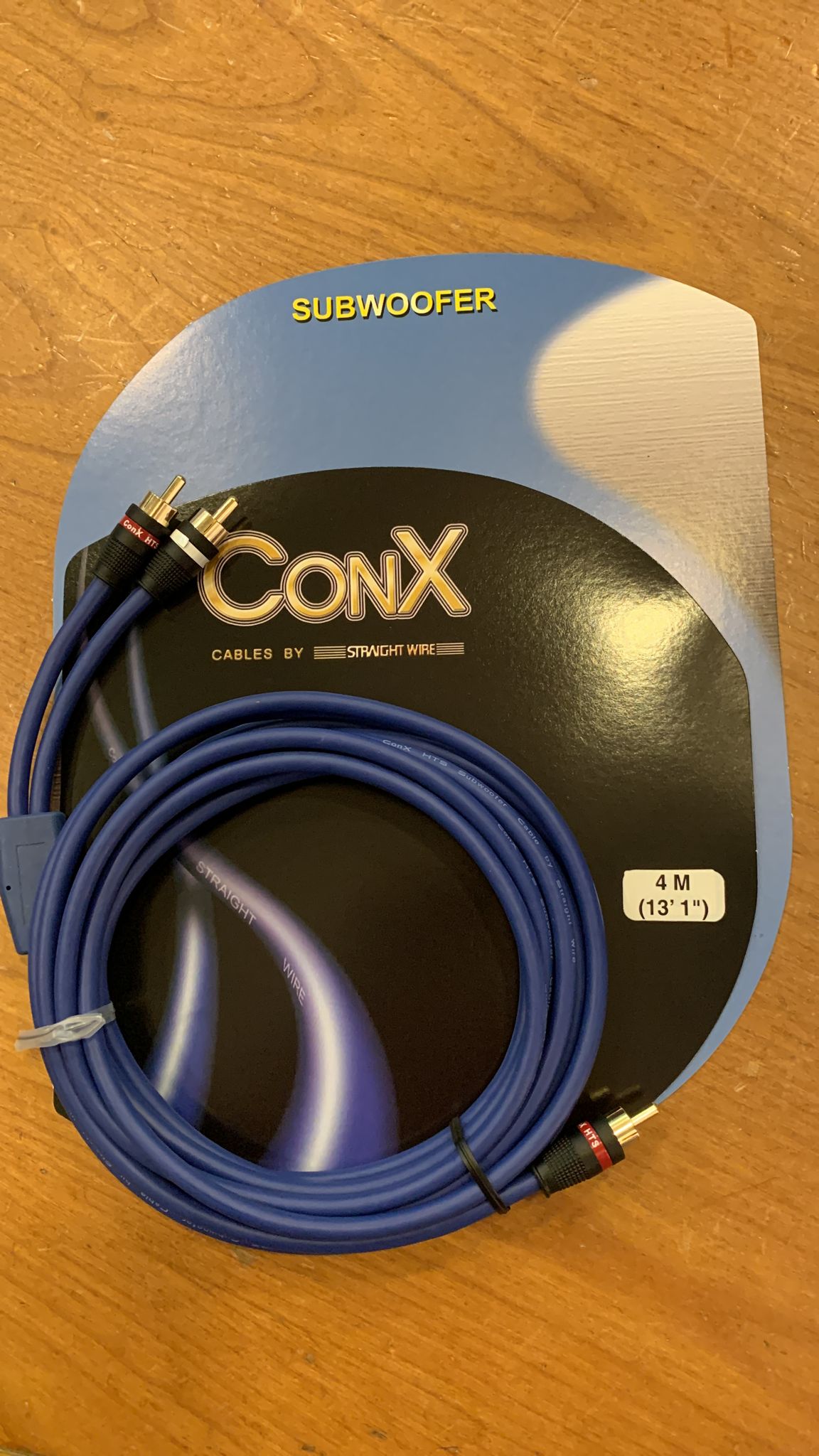 Straight Wire Conx Subwoofer Cable 4m | Lazada Singapore