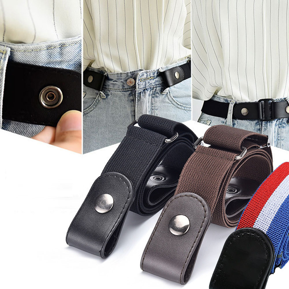 EB Seamless Invisible Elastic Waistband Simple Convenient Elastic Belt ...