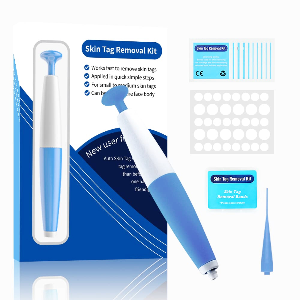2 IN 1 Auto Micro Skin Tag Remover Device Standard And Micro Skin Tag ...