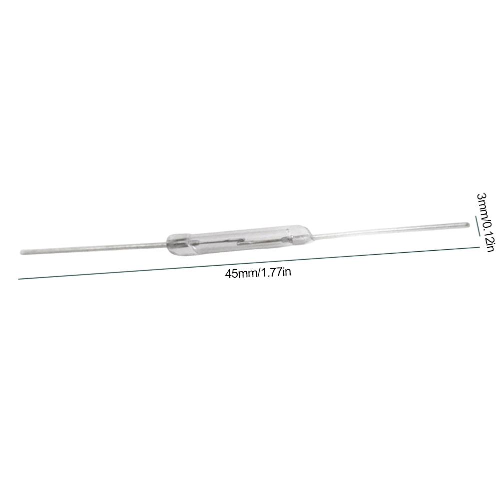 100/200Pcs Normally Open Magnetic Induction Switch 2*14mm Electronic NO ...