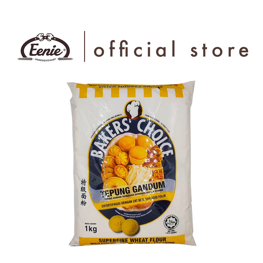 BAKER'S CHOICE WHEAT FLOUR/ TEPUNG GANDUM 1KG | Lazada