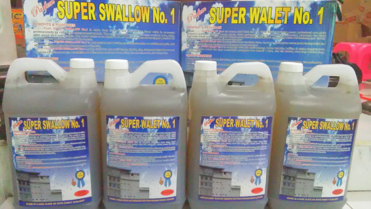 Parfum Walet Super No.1 Ajib kak Buat Budidaya Walet (Kemasan 5 Liter ...