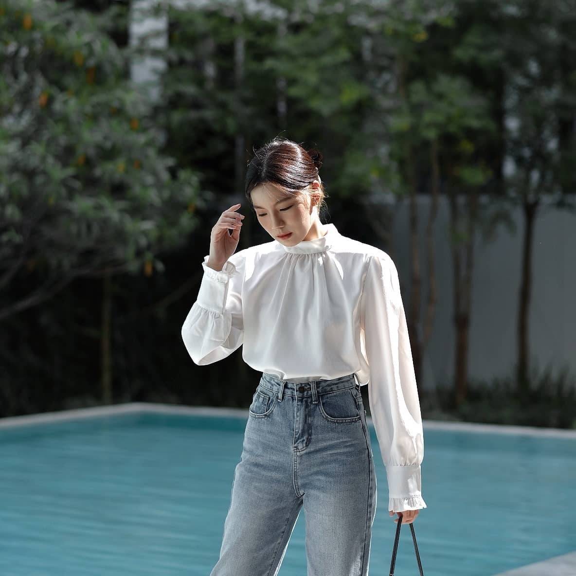 AandoB Audrey blouse (ready to ship) - aandob - ThaiPick