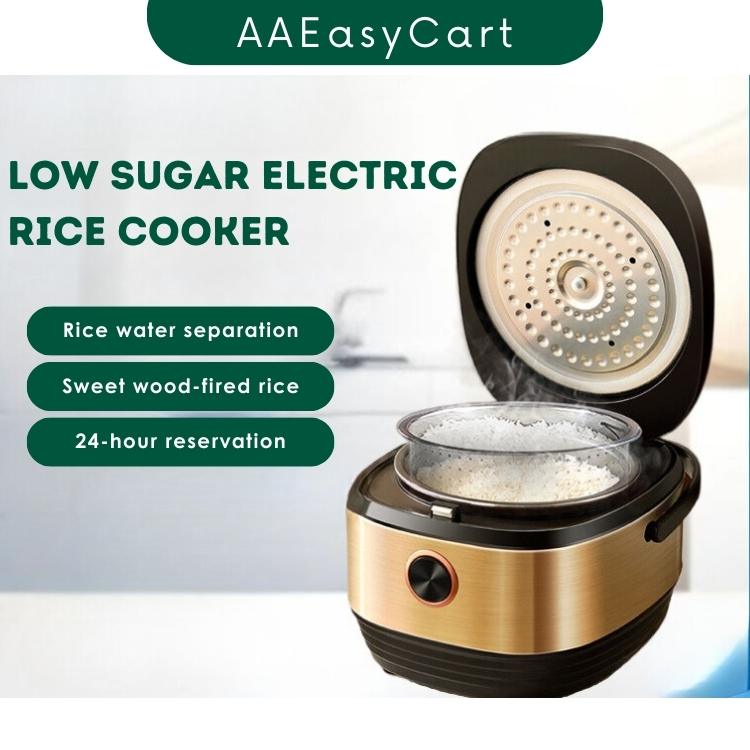 Low Sugar Electric Rice Cooke Stainless Steel Rice Water Separation Non ...
