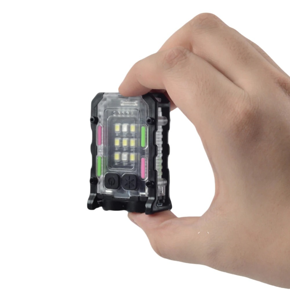 Pocket Charging Mini Keychain Flashlight 400mAh High Bright LED Torch ...