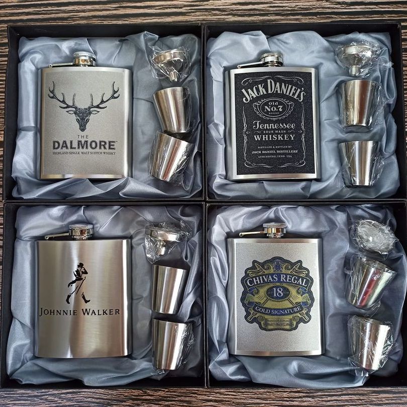 Liquor Flask Set Free Personalized Useful Gifts Giveaways Souvenirs ...
