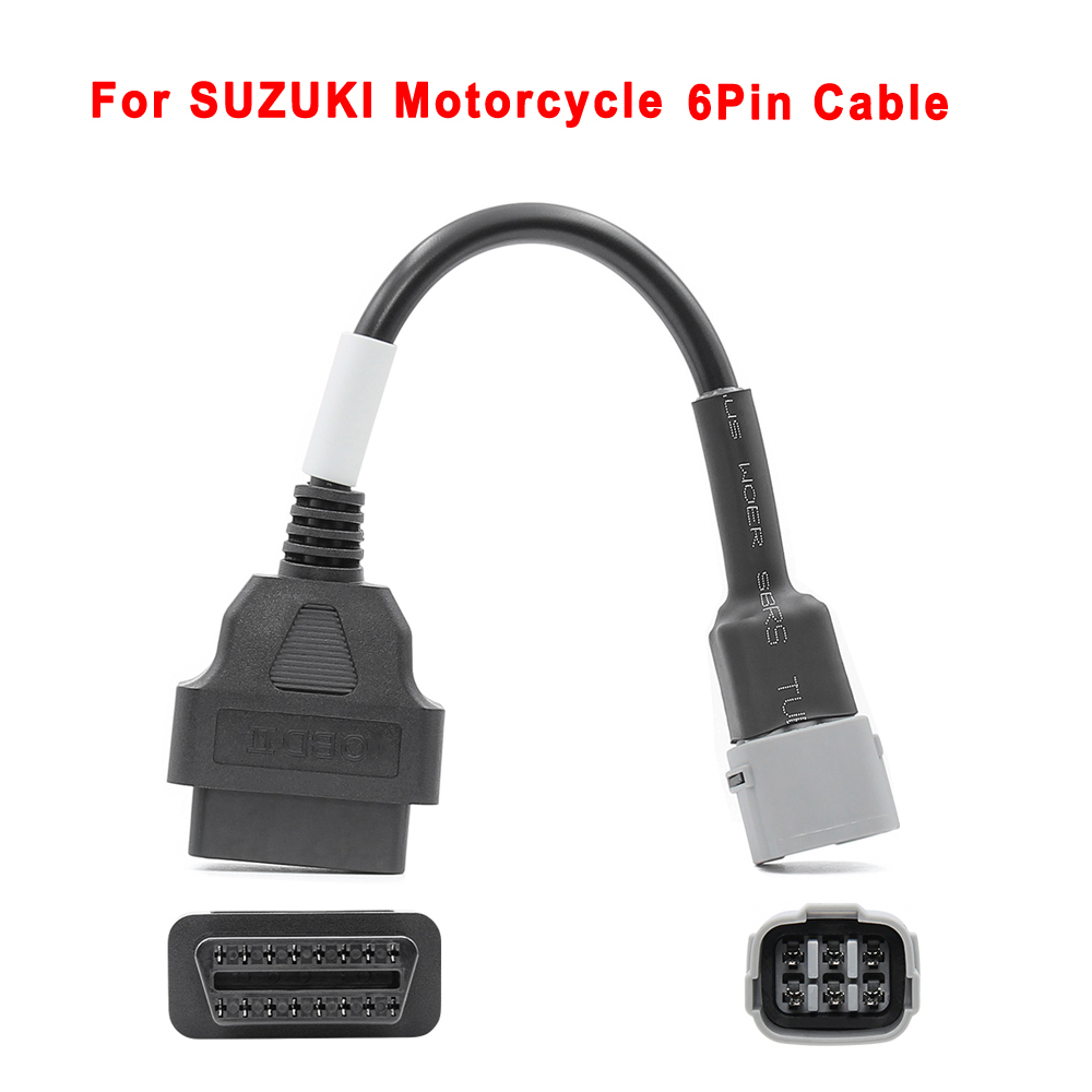 Motorcycle Obd2 Connector For Motobike For Harley 6pin For Yamaha 3pin ...