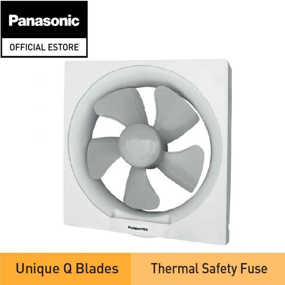 PANASONIC 8" WALL MOUNT VENTILATION FAN EXHAUST FAN MODEL: FV-20AUM8 ...