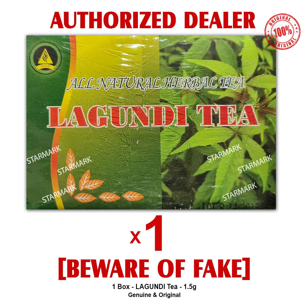 Lagundi Tea 30's Old Packaging, 20's New Packaging AUTHENTIC High ...
