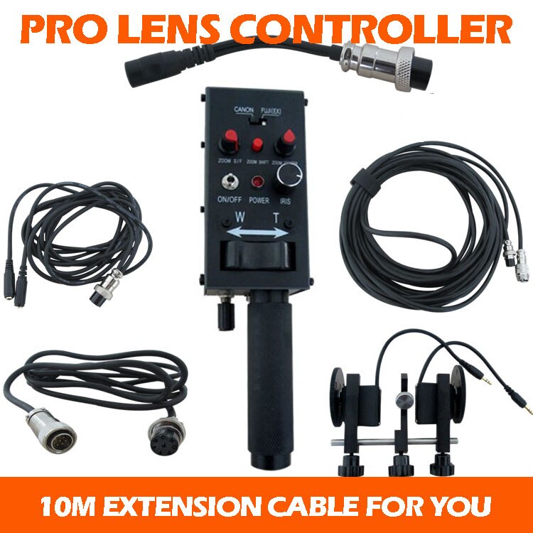 Pro Broadcast Camcorder ENG Lens Controller With Iris Focus Zoom ...