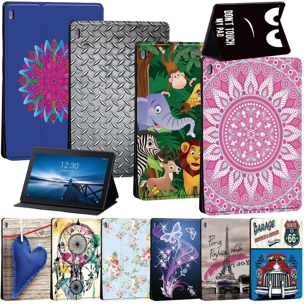 Old Image Series Pattern Case for Lenovo Tab E10 /Tab M10 10.1 Inch/Tab ...