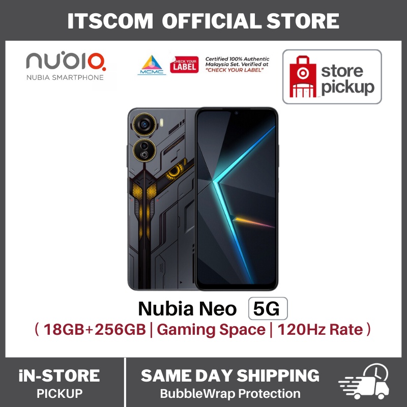 Nubia Neo 5G Smartphone | 8 + 10GB RAM + 256GB ROM | 50MP Ultra-Clear ...
