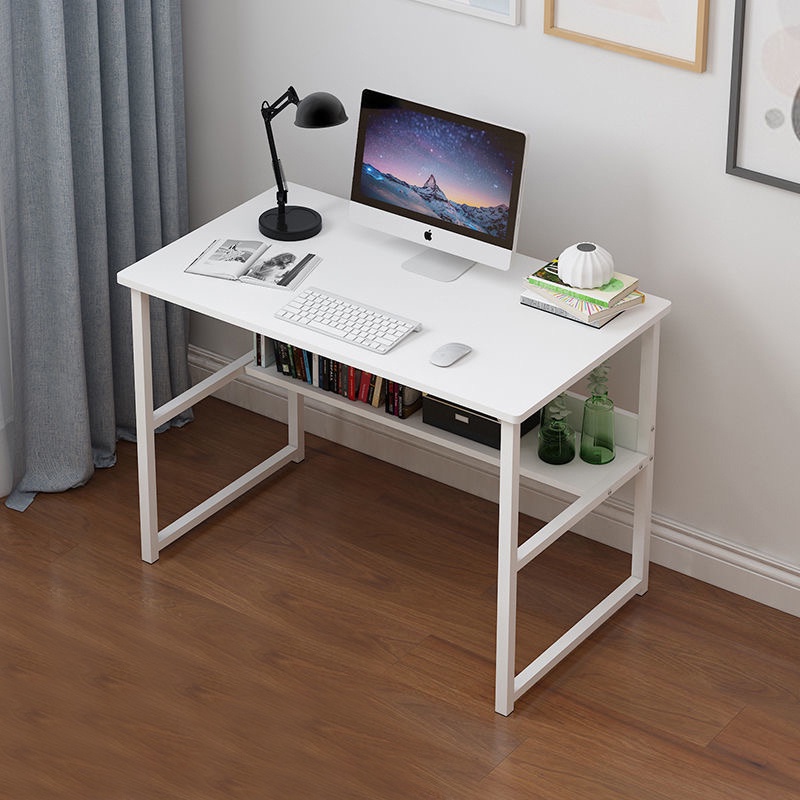 Computer desktop table with keyboard holder home Office table Learning ...