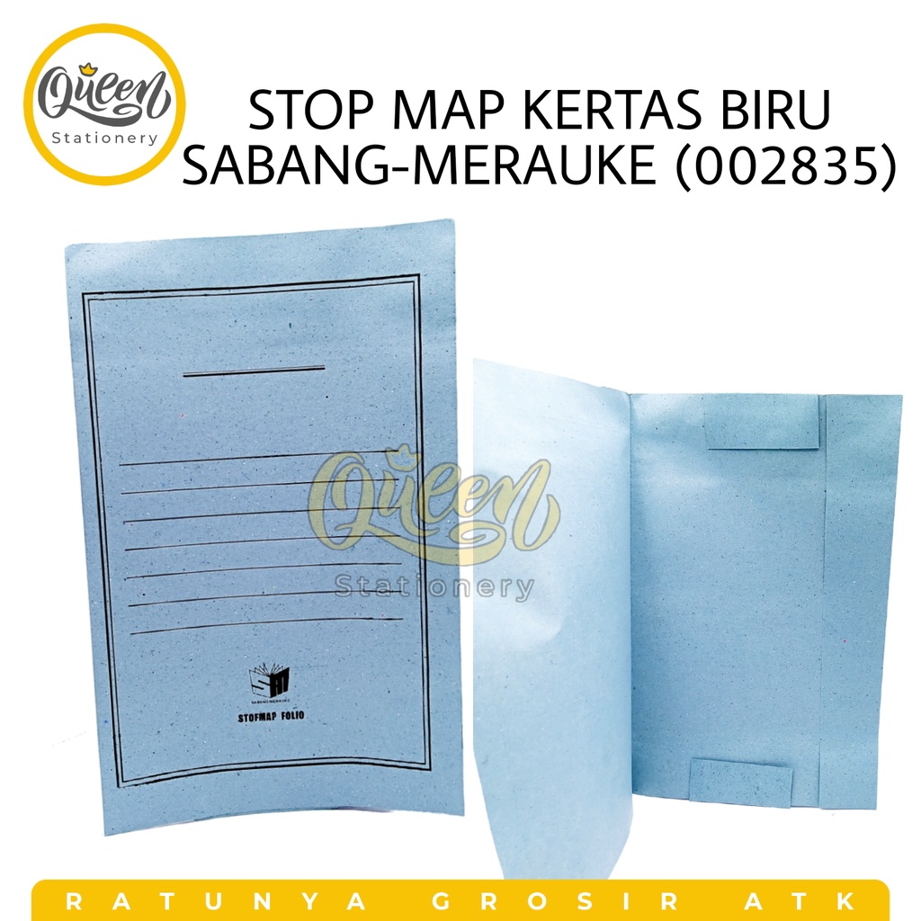 1 PAK (50 LEMBAR) STOP MAP KERTAS SABANG-MERAUKE / MAP KERTAS | Lazada ...