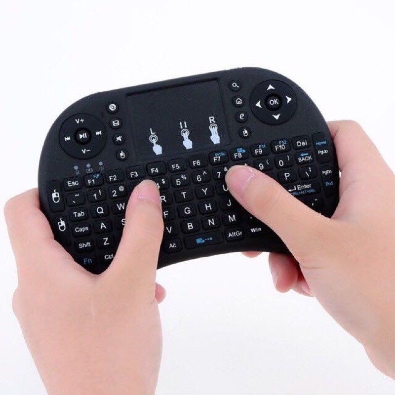 Mini Wireless Keyboard Mouse Combo Multi Media Remote Control &Touchpad ...