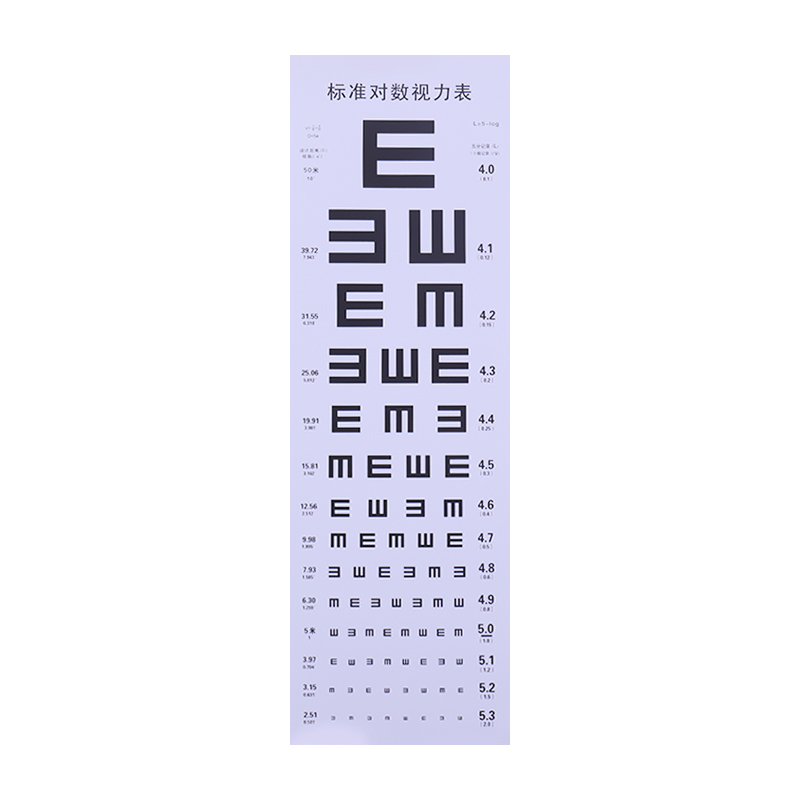 Eye chart wall chart standard children's household eye chart E adult ...