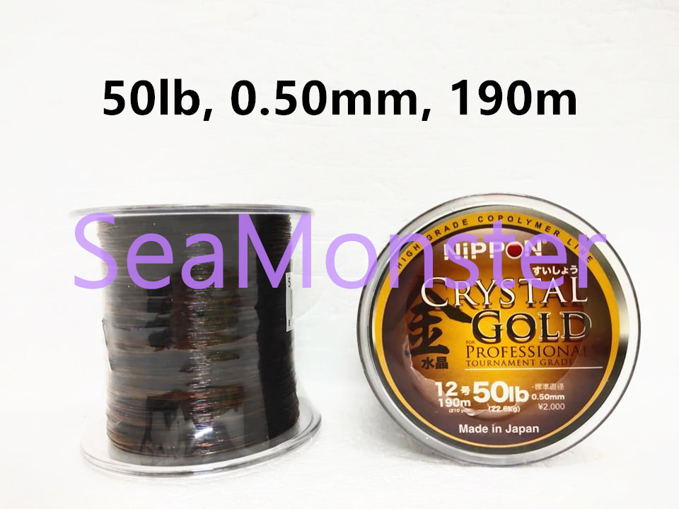 0857 NIPPON CRYSTAL GOLD LINE FISHING LINE TALI TANGSI MADE IN JAPAN ...