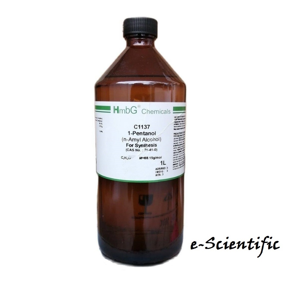 1-Pentanol (n-Amyl Alcohol) for synthesis, 1L, HmbG | Lazada