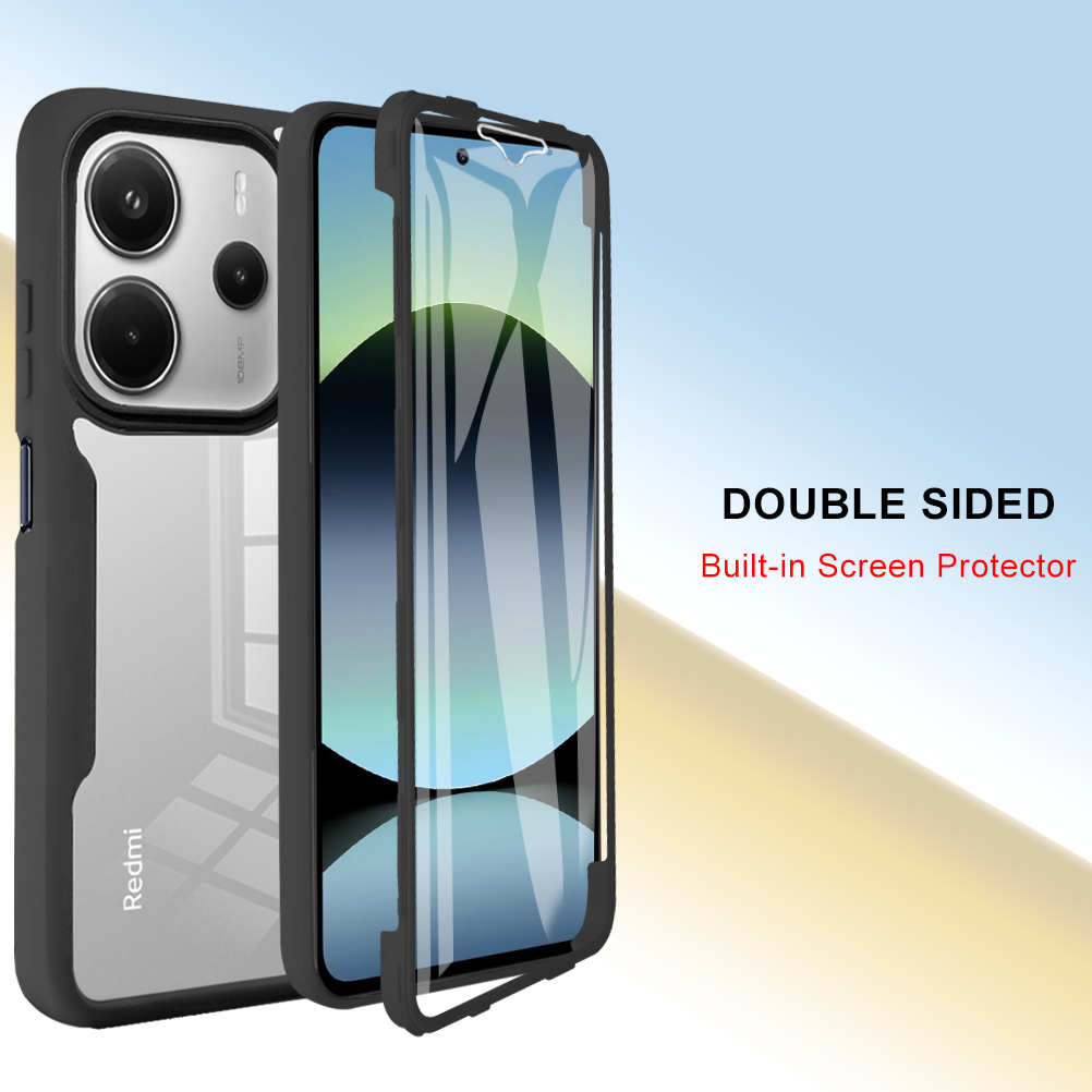 lthmy for Xiaomi Redmi Note 14 5G case Soft TPU Built-in Screen ...