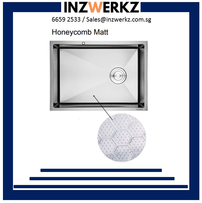 Honeycomb Nano Kitchen Sink - 600 x 450 x 230mm | Lazada Singapore