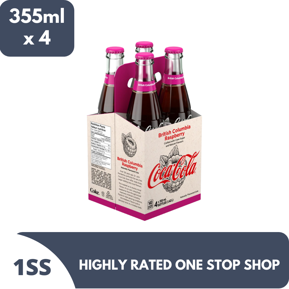 Coca-Cola British Columbia Raspberry 355ml x 4 | Lazada PH Coca-Cola British Columbia Raspberry 355ml x 4 | Lazada PH