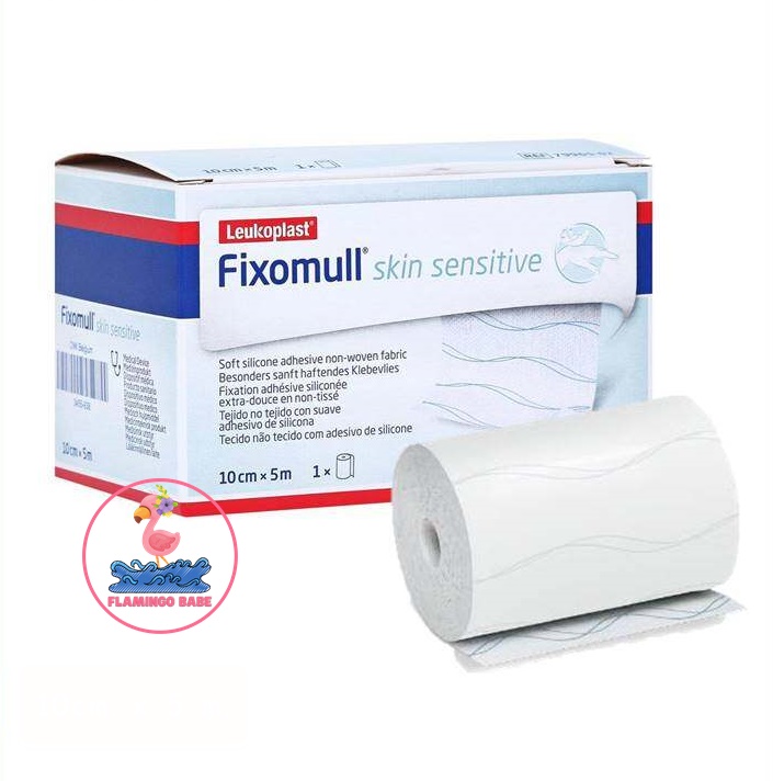 Fixomull Skin Sensitive แผ่นยึดตรึงวัสดุปิดแผลชนิดมีกาวซิลิโคน สำหรับ ...