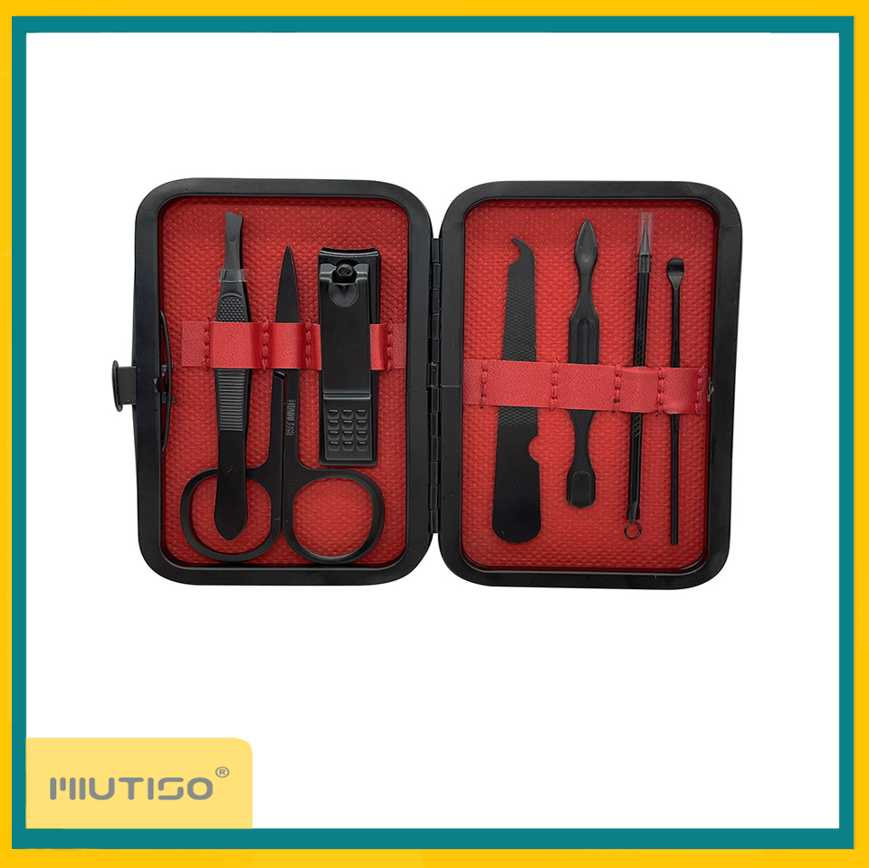 Miutiso Manicure Set Nail Clipper Set 7in1 Stainless Steel Toe Finger ...