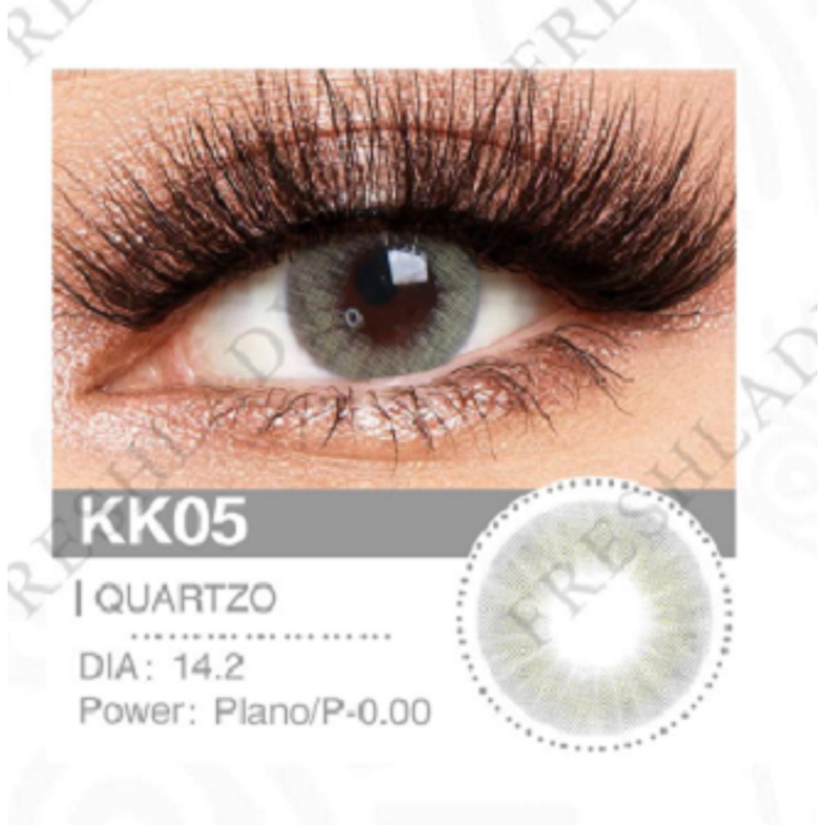 Stylish best eye lenses Three Tone Sterling Grey 1 Pair of Contact Lens ...