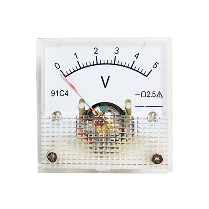 91c4-V Dc Pointer Type Voltage Meter 3/5/10/15/20/30/50/100/150/250 ...