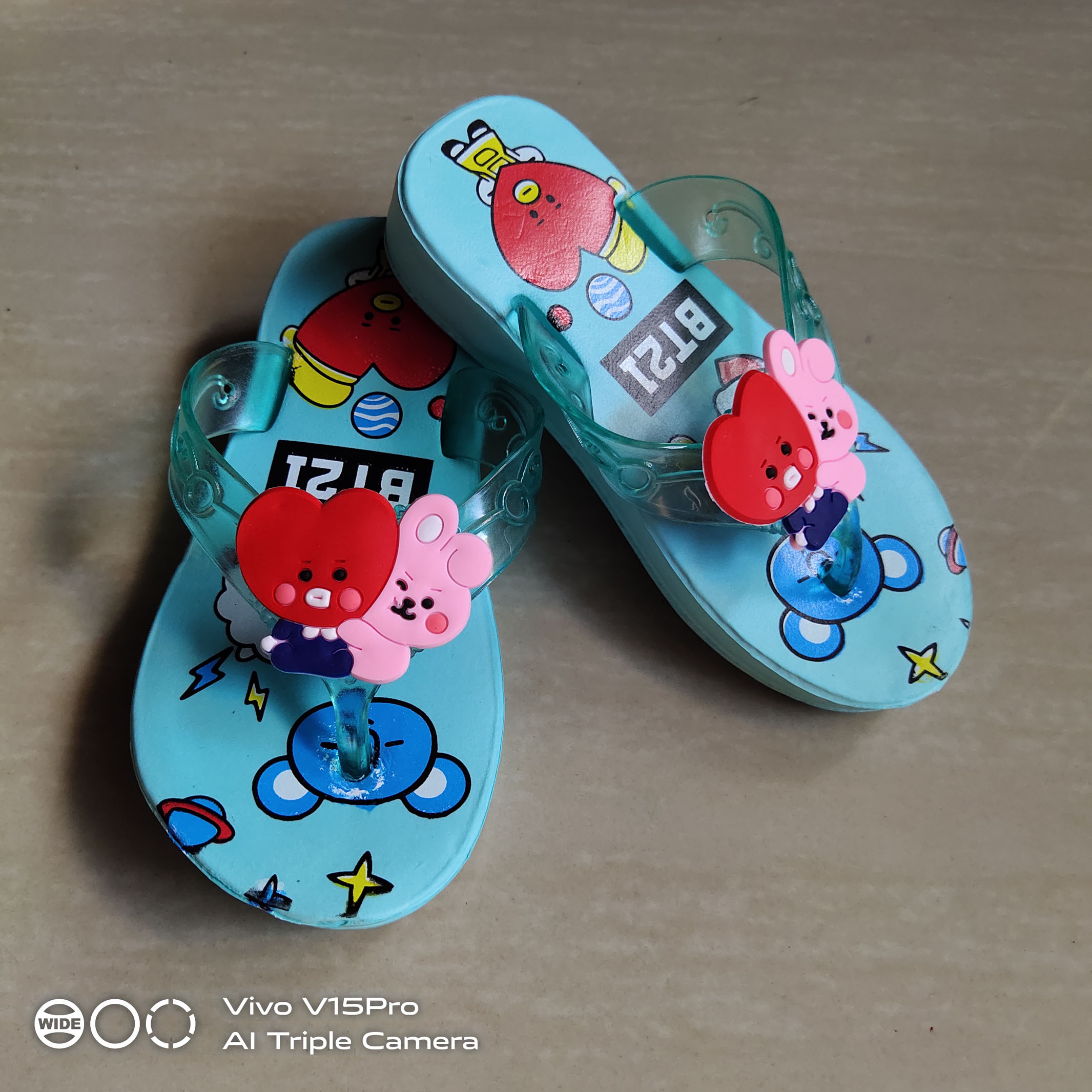 Sandals Sendal Jepit Anak Cewek Karakter Kartun Viral BT21 BTS Murah ...