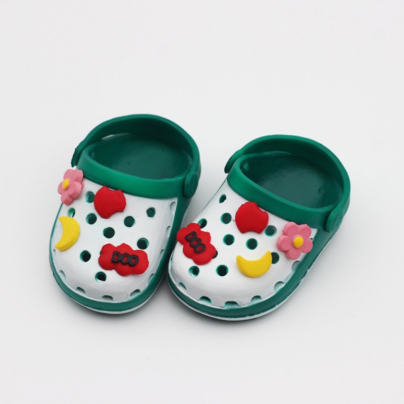 SF Cute Labubu Dolls Slippers Crocs Shoes Doll Accessories For 20cm ...