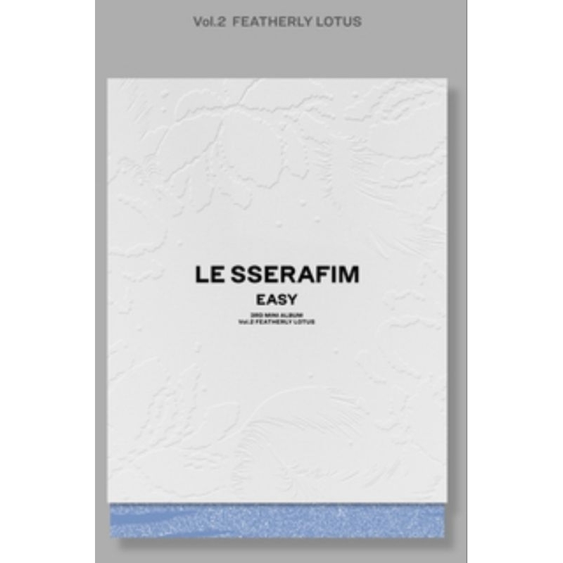 LE SSERAFIM Easy Sealed Album | ONHAND Lesserafim Official 3rd Mini ...
