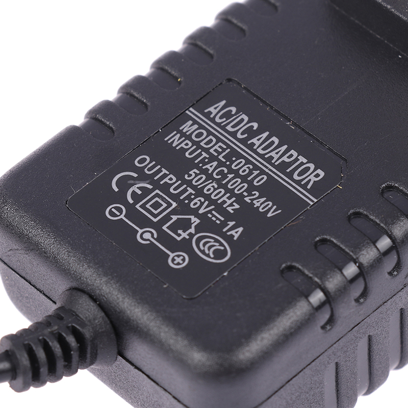 Tools AC 100-240V to DC 6V 1A Adapter Power Supply Charger For Blood ...