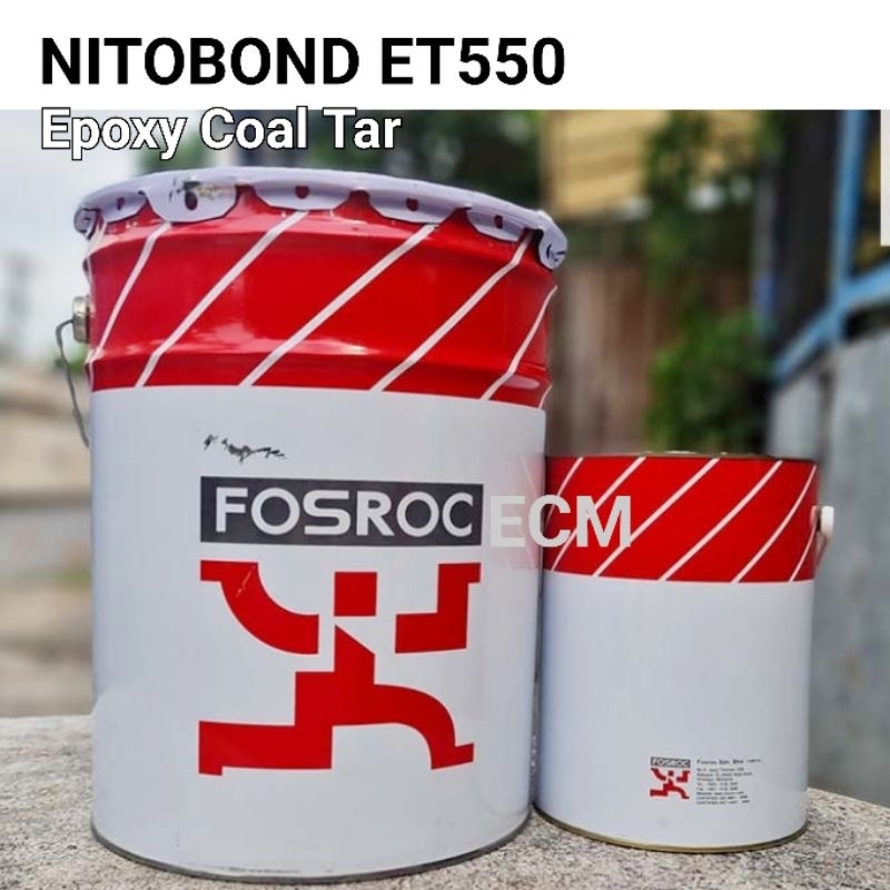 FOSROC NITOCOTE ET550 (18L SET) - Epoxy Tar based high performance resin coating | Lazada