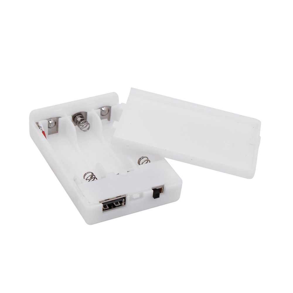 Portable AA Battery USB Battery Pack 5V Output Universal Power Supply ...