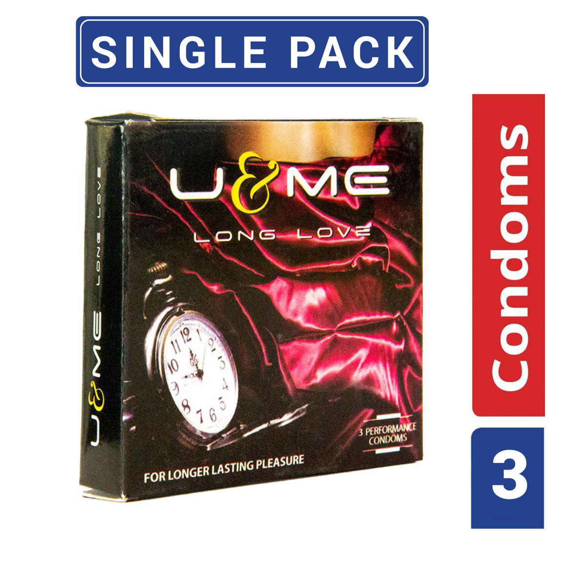 Smc U&Me Long Love Dotted Condom Single Pack | Daraz.com.bd