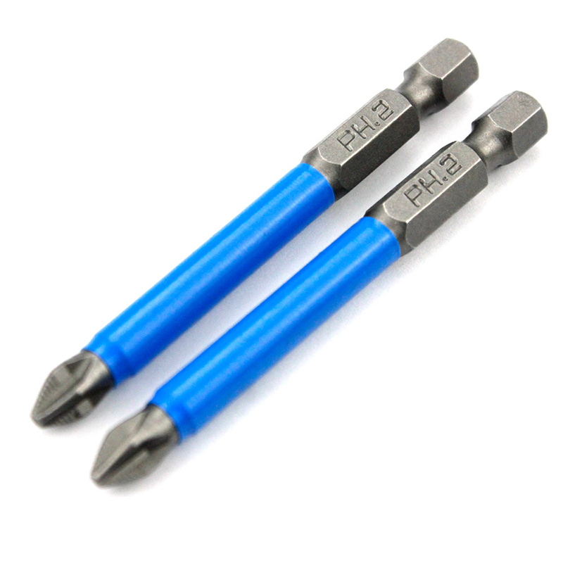 Anti Slip Electric Screwdriver Bits 1/4" Hex Shank Precision PH2 Muqin ...