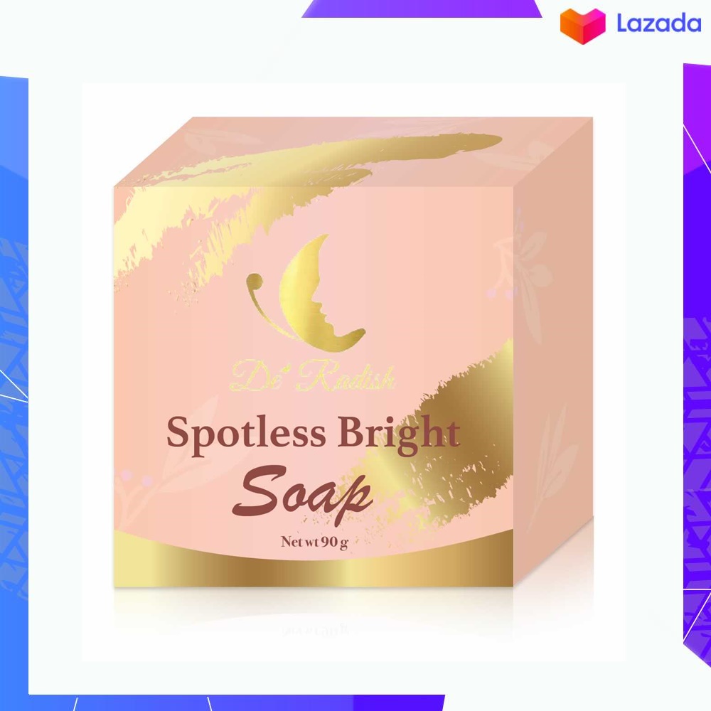 De Radish spotless bright soap สบู่ฝ้า กระ จุดด่างดำ (ปริมาณ 90 กรัม ...